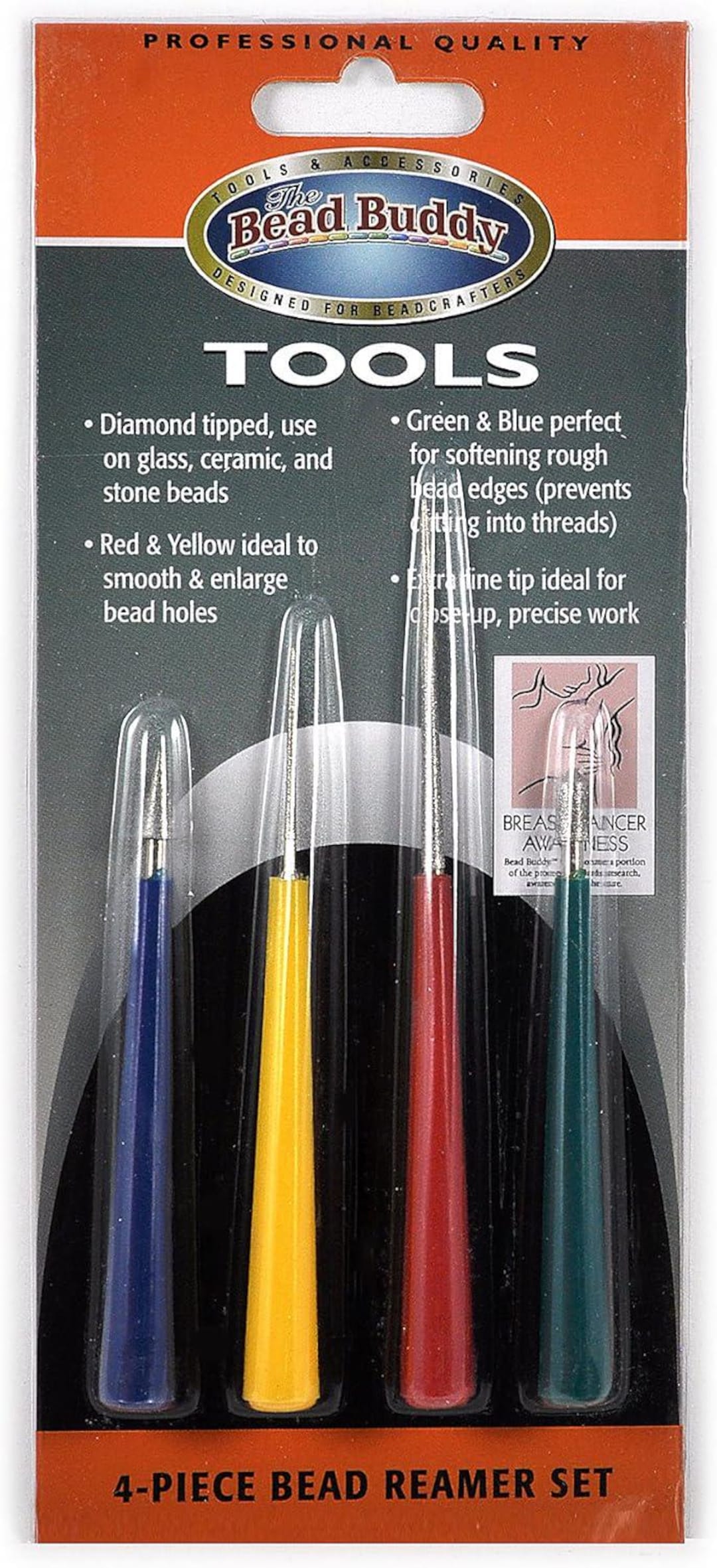 Bead Buddy 4 Piece Bead Reamer Set Jewelry Tool - Etsy