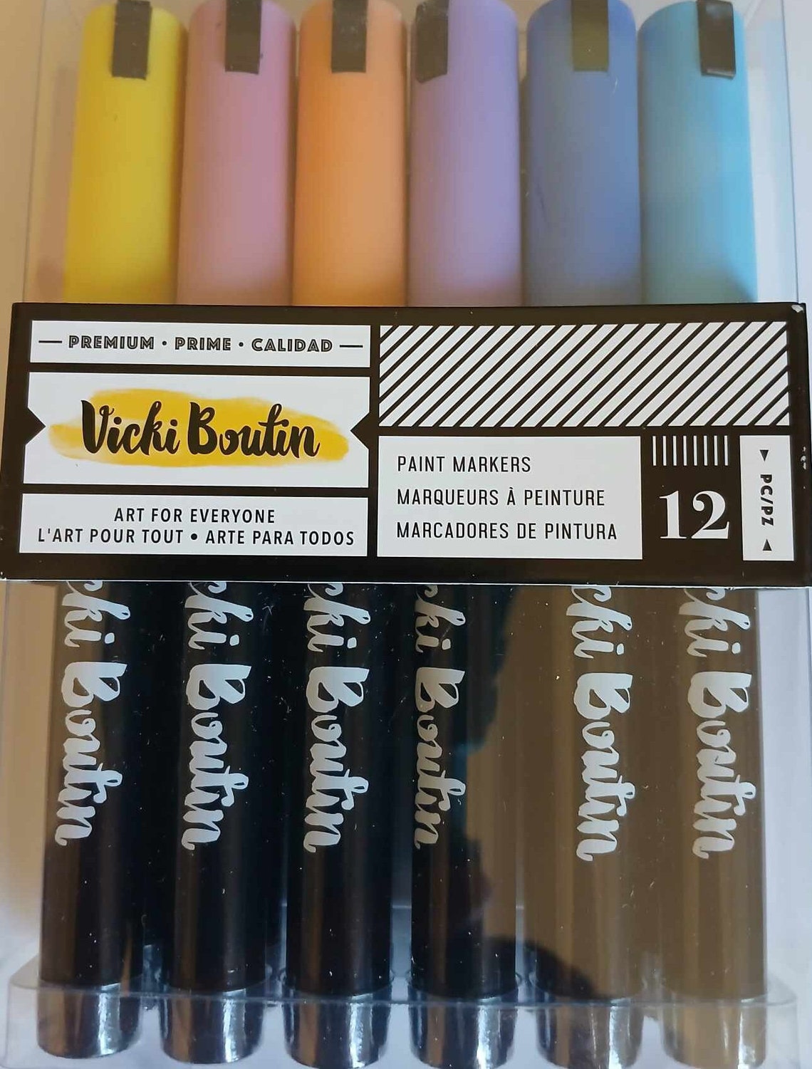 American Crafts Vicki Boutin Paint Markers 12 Colors - Etsy