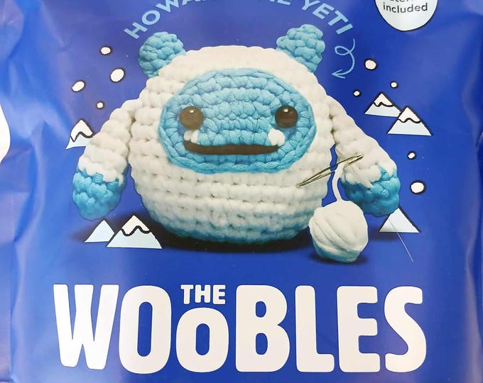 The Woobles Howard the YETI Learn to Crochet Kit for Beginners - Etsy