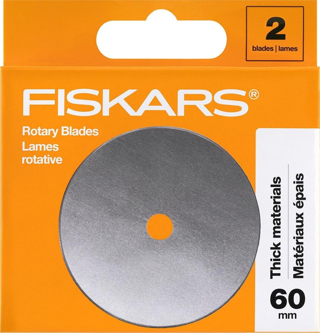 Fiskars Rotary Blades 60 Mm 2 Pack - Etsy
