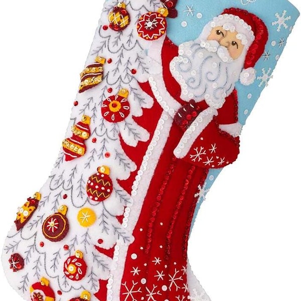 Bucilla Stocking Kit - Etsy