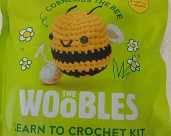 The Woobles Henri the Frog Learn to Crochet Kit for Beginners - Etsy