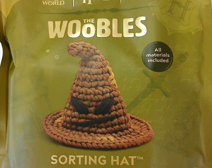The Woobles Harry Potter SORTING HAT Learn to Crochet Kit for Beginners ...