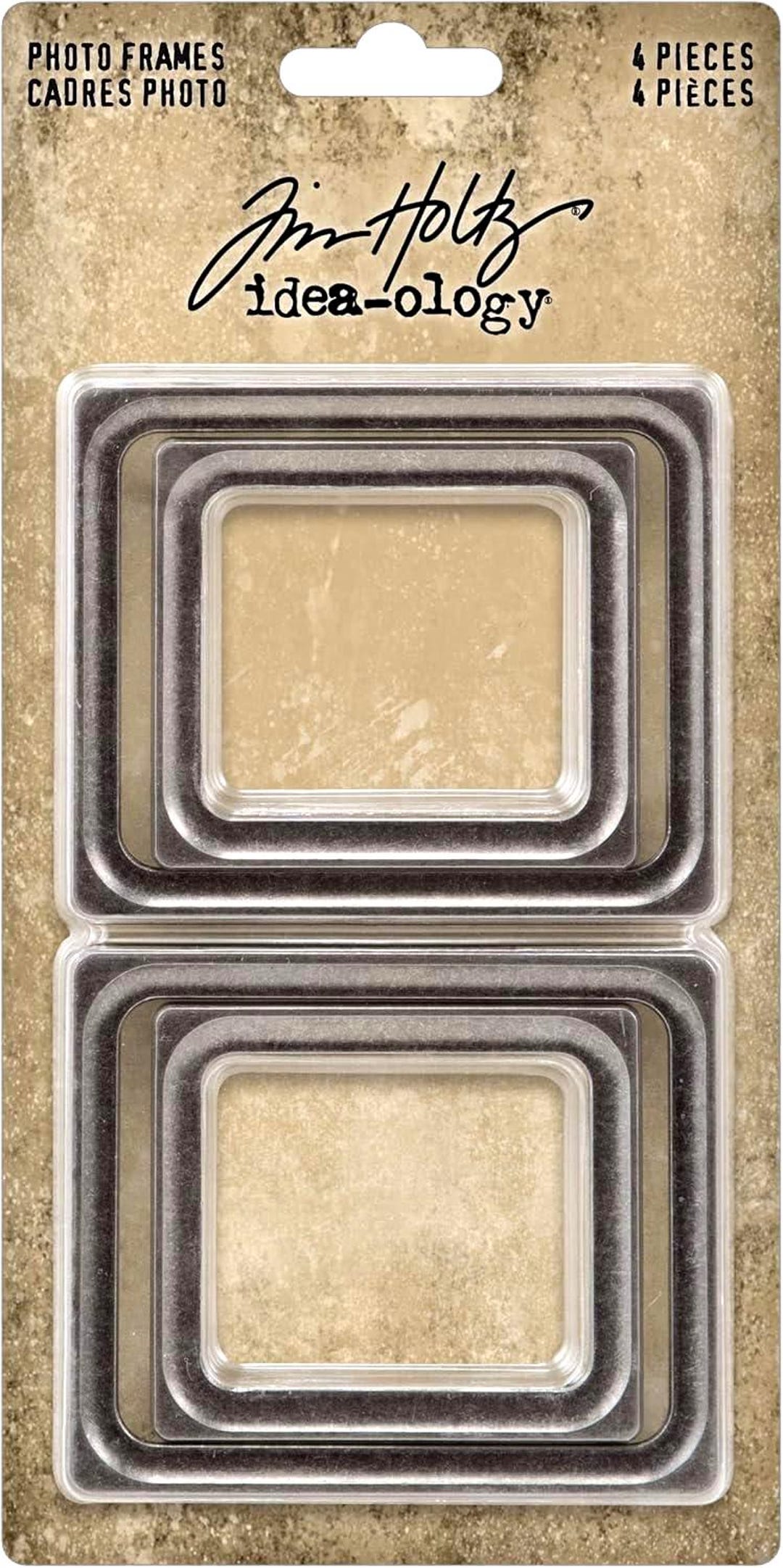 Tim Holtz Idea-ology PHOTO FRAMES 4 Pieces #TH94321 - Etsy