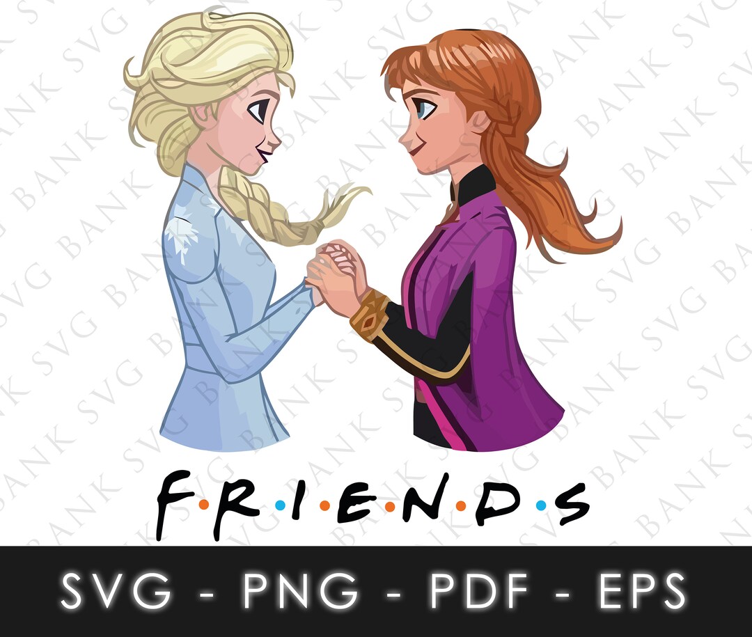 Princess SVG, Princess Vector, Princess Friends SVG, Princess Friends ...