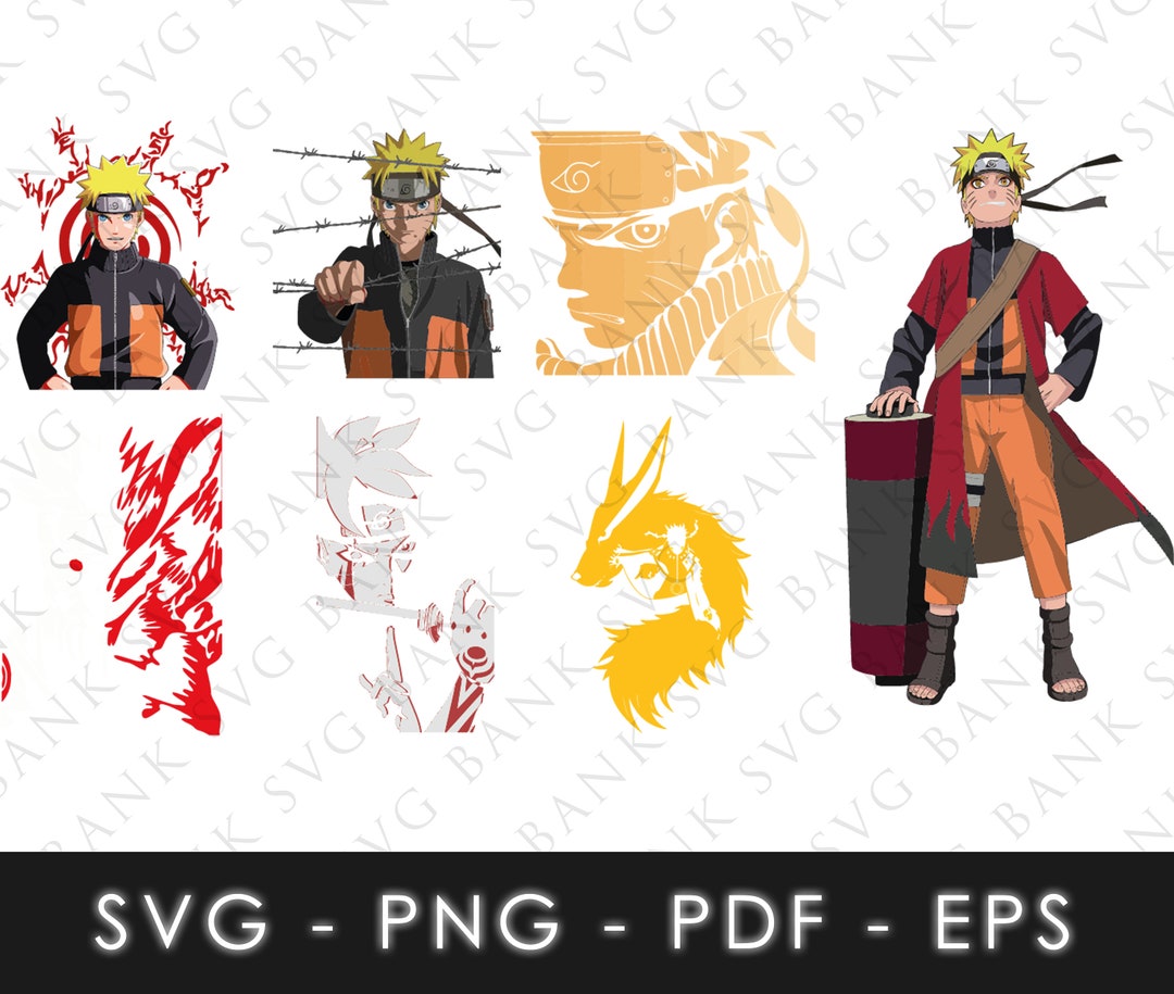 Anime SVG, Anime Vector, Manga SVG, Manga Vector, Anime SVG Bundle ...