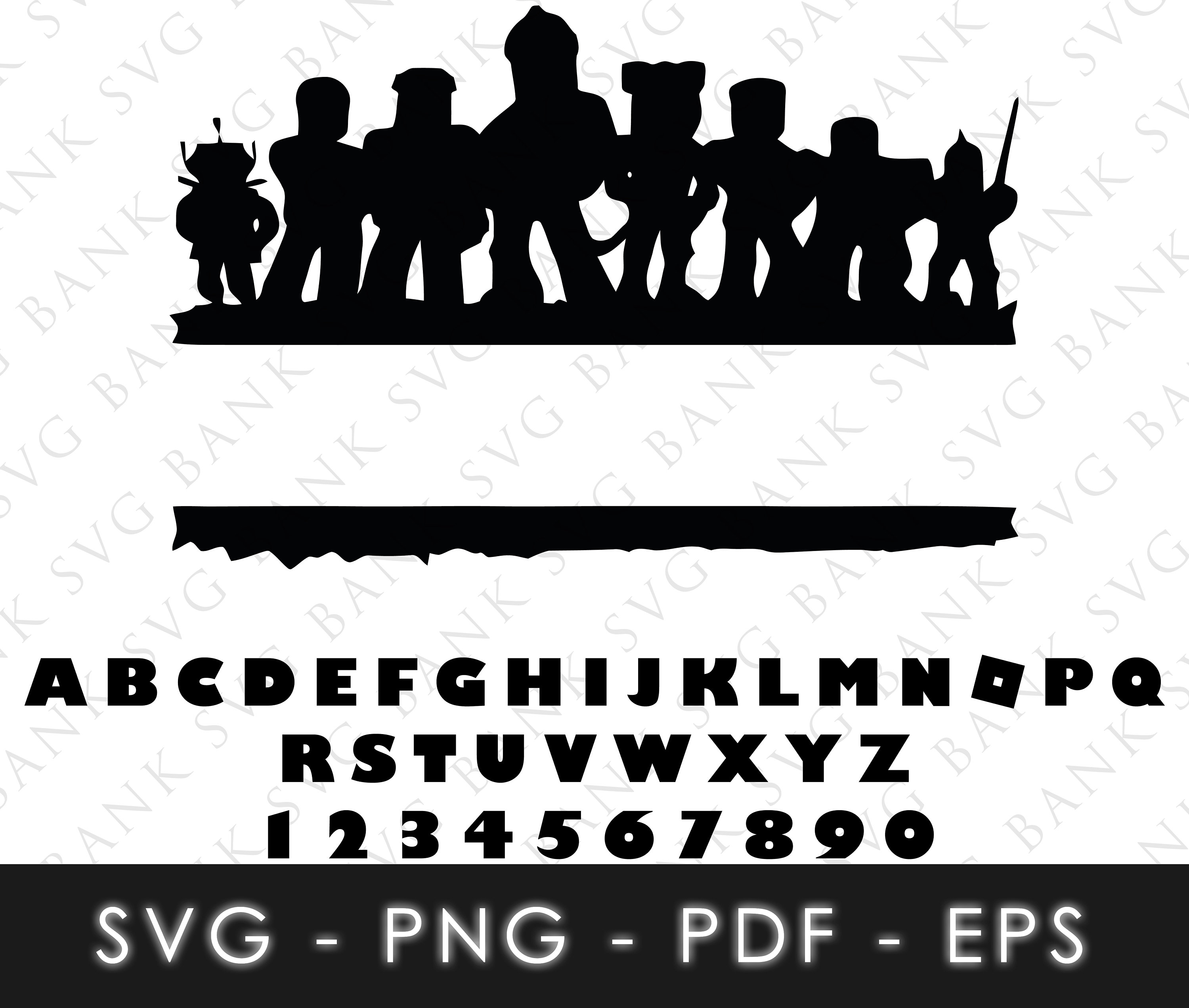 Roblox SVG, Roblox Vector, Roblox Font SVG, Roblox Alphabet Svg, Video ...