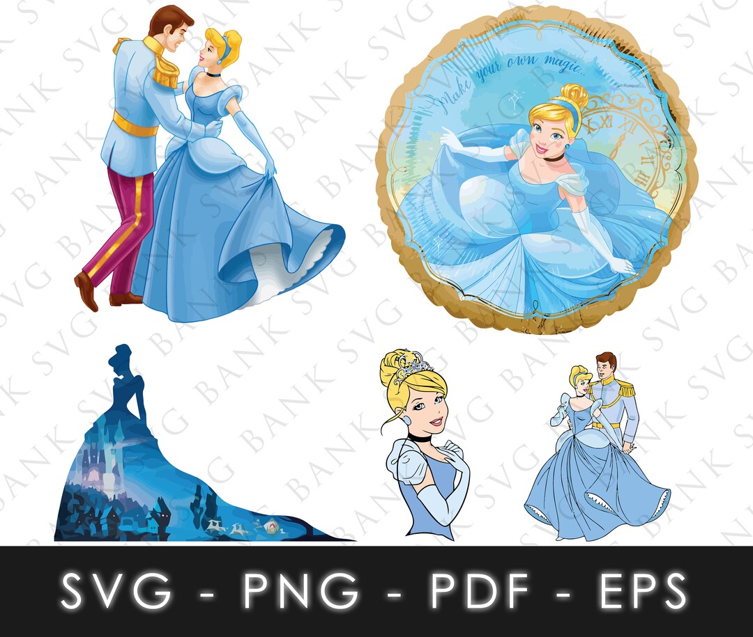 Princess SVG, Princess Vector, Princess Clipart, Princess Cut File ...