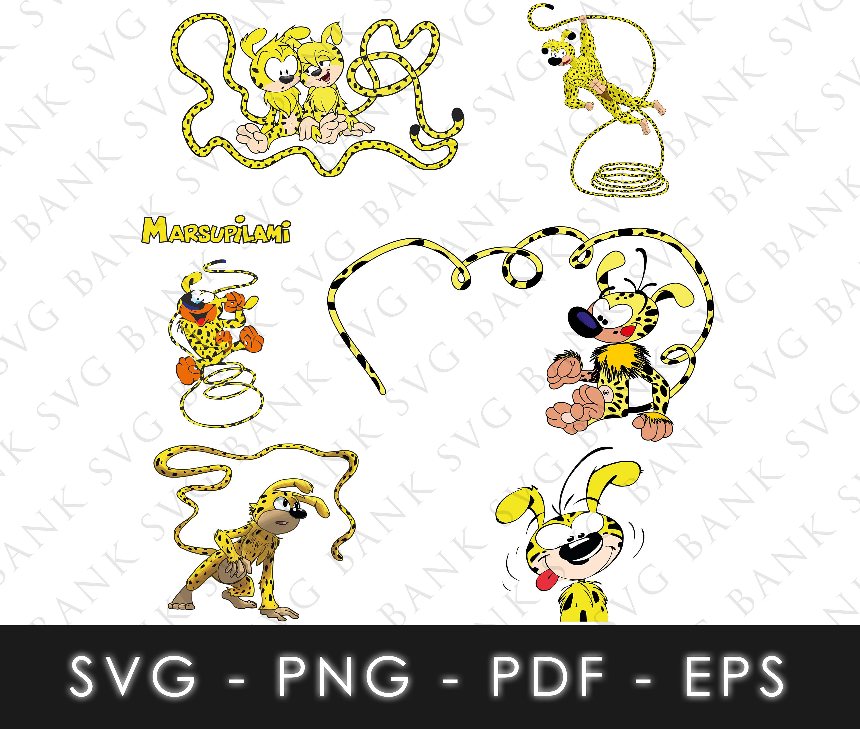 Marsu SVG, Marsu Vector, Marsu SVG Bundle, Marsu for Cricut, Marsu PNG ...