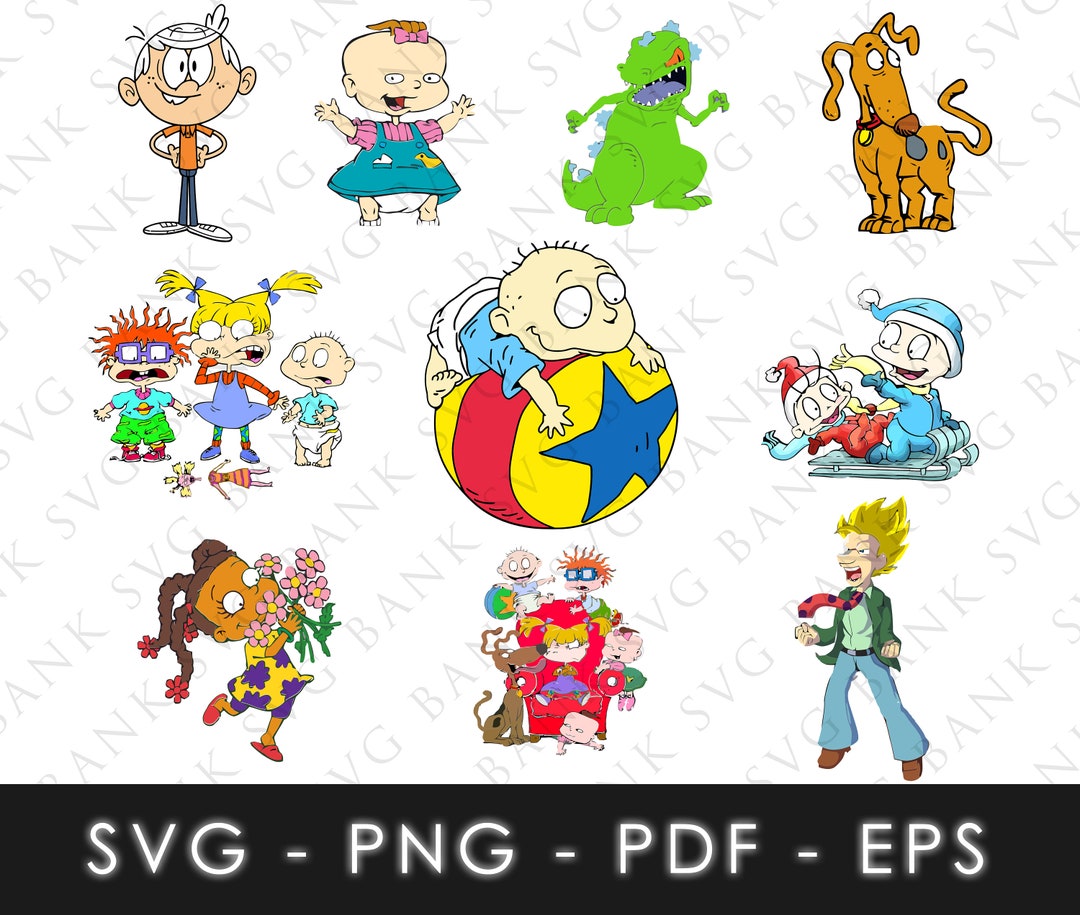 Rugrats SVG, Rugrats Vector, Rugrats Svg Bundle, Rugrats PNG, Rugrats ...