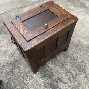 Antique Mission Oak Ice Chest - Etsy