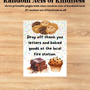 Random Acts of Kindness Printable Cards for Kids, Summer Activities ...
