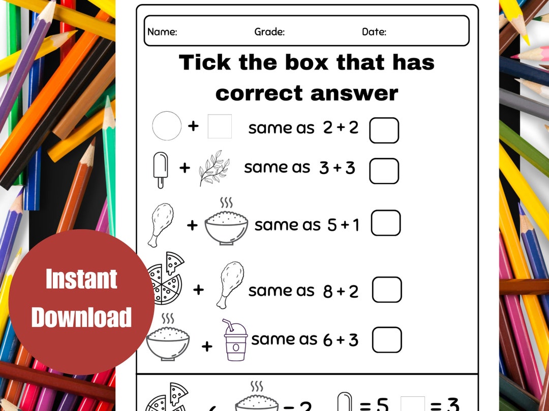 Grade 1 Printable Math Worksheets, Kindergarten Counting Worksheet ...