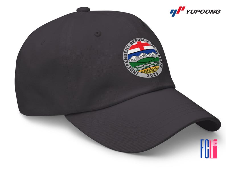 Republic of Alberta Hat, Cotton Twill Dad Hat - Etsy