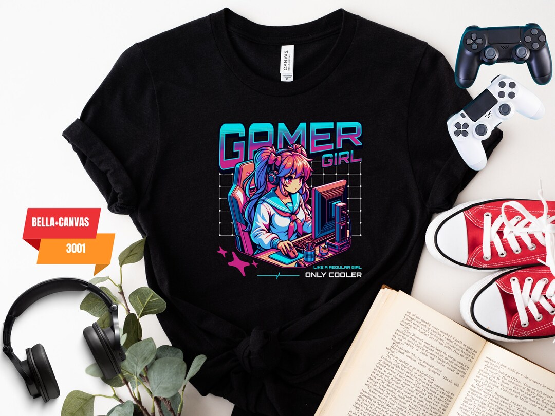 Gamer Girl T-shirt, Gamer Girl Shirt, Women's Gaming Shirts, Pc Gamer ...