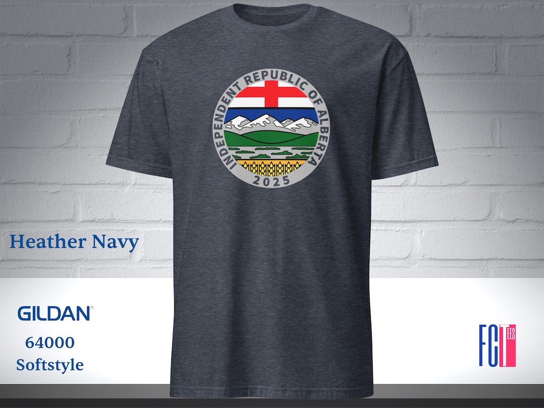 Republic of Alberta T-shirt, Alberta Strong Tee - Etsy Canada