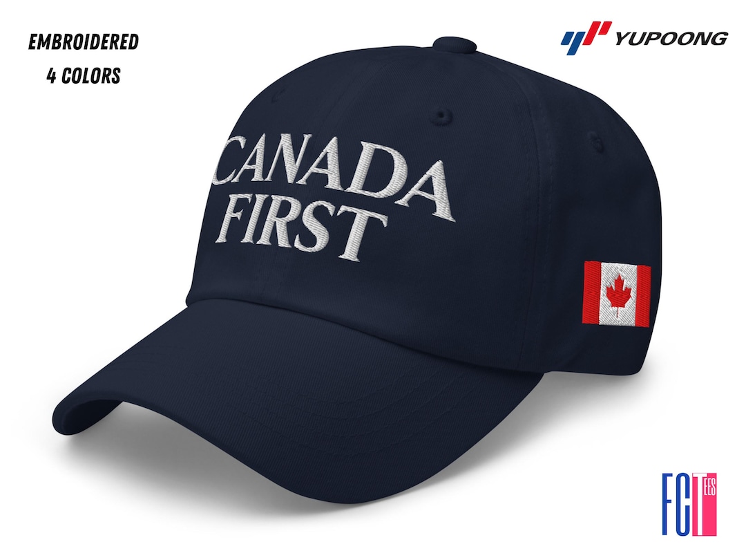 Embroidered Canada First Dad Cap - Maple Leaf Canadian Pride - Etsy Canada