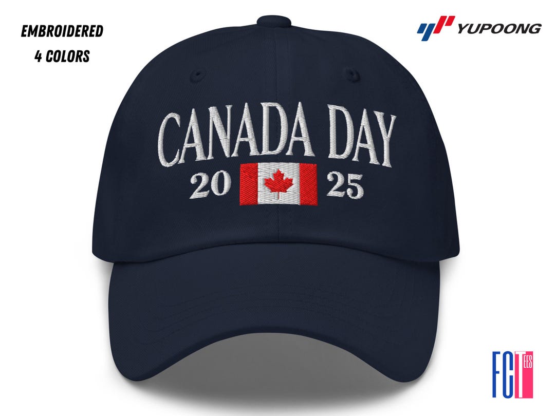 Embroidered Canada Hat for Men for Women, Never 51, Canada Day 2025 ...