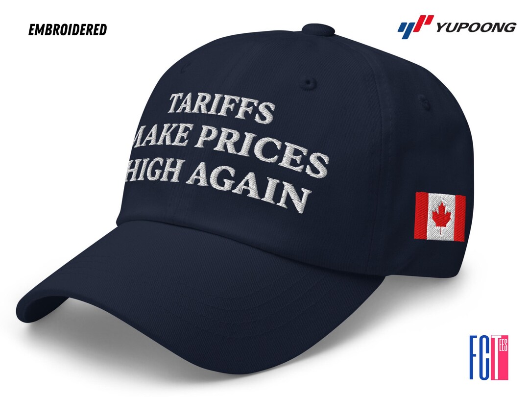 Embroidered Canada Hat: Political Dad Cap With Adjustable Strap - Etsy