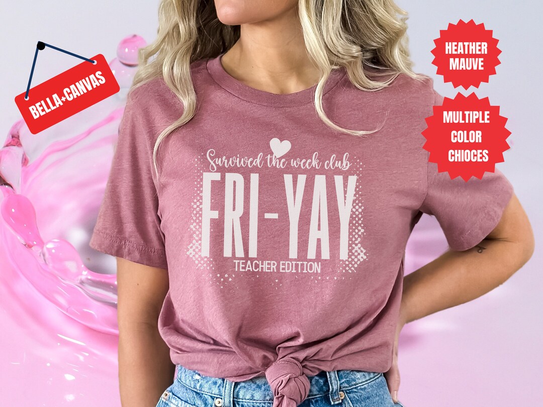 Happy Friyay Teacher Shirt: Weekend Team Tee - Etsy