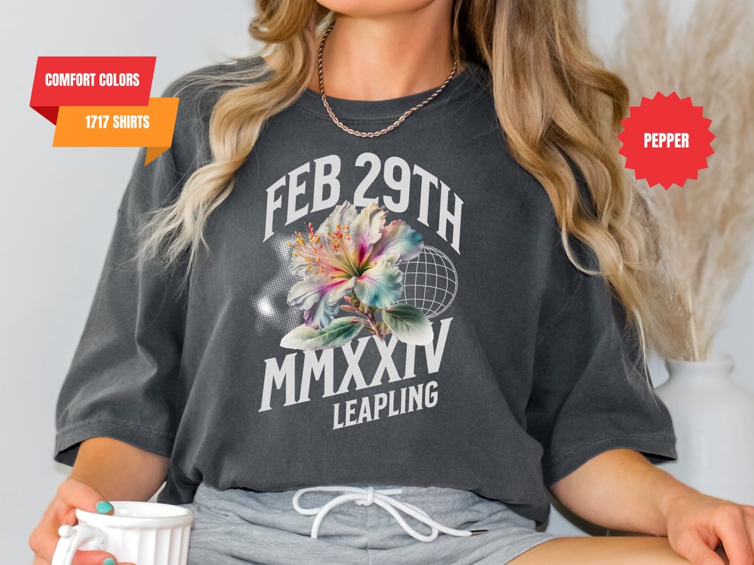 Leap Year Tee, Leap Day Tee, Birthday Gift Unisex Crewneck, Funny ...