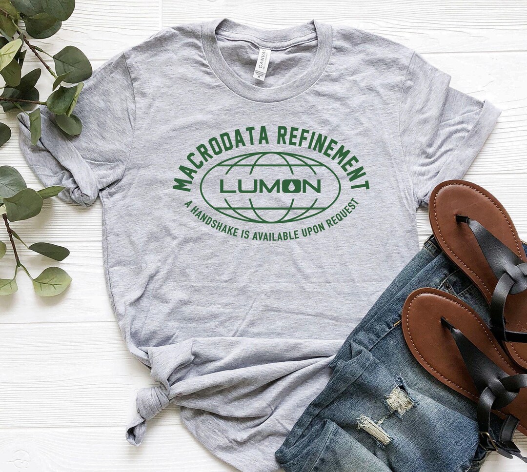 Macrodata Refinement T-shirt; Lumon Tshirt, Lumon Industries Inspired ...