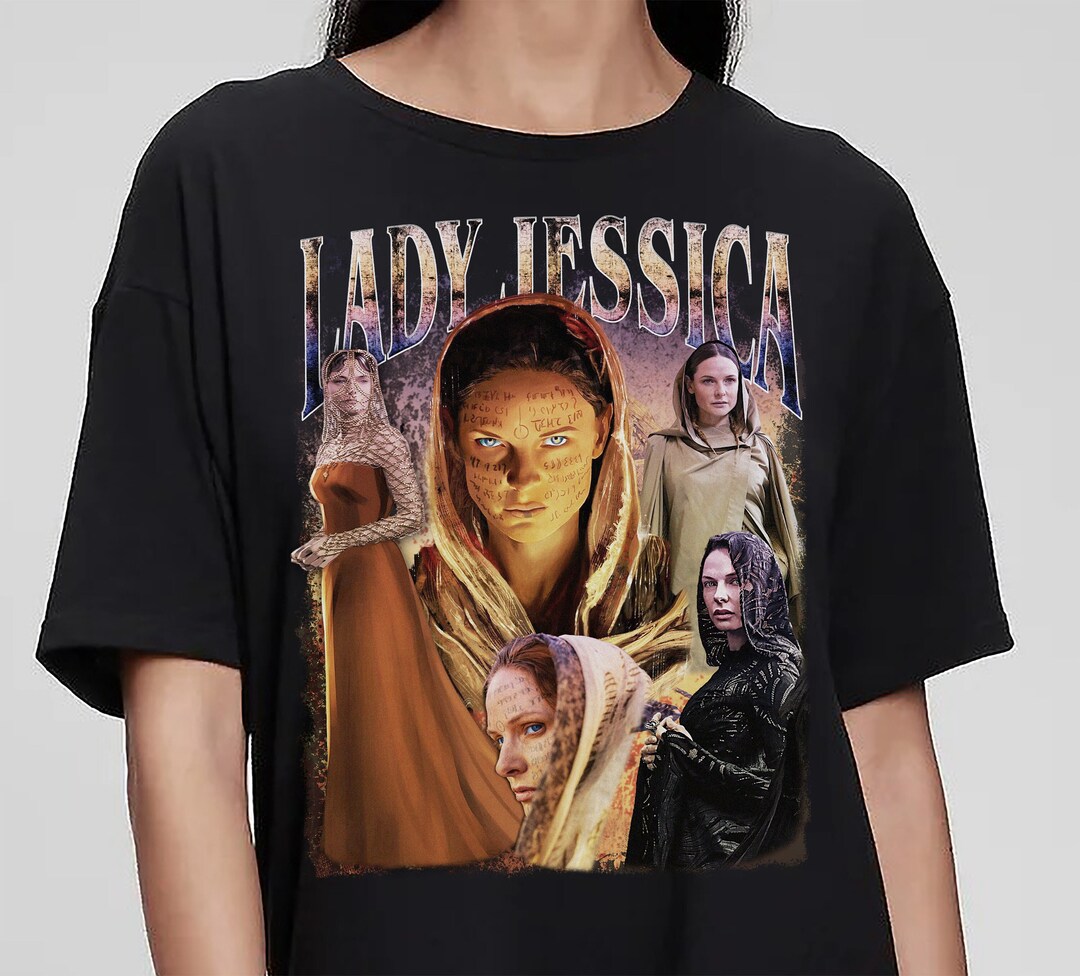 Streetwear Lady Jessica Vintage T-shirt, Lady Jessica Shirt Gift - Etsy