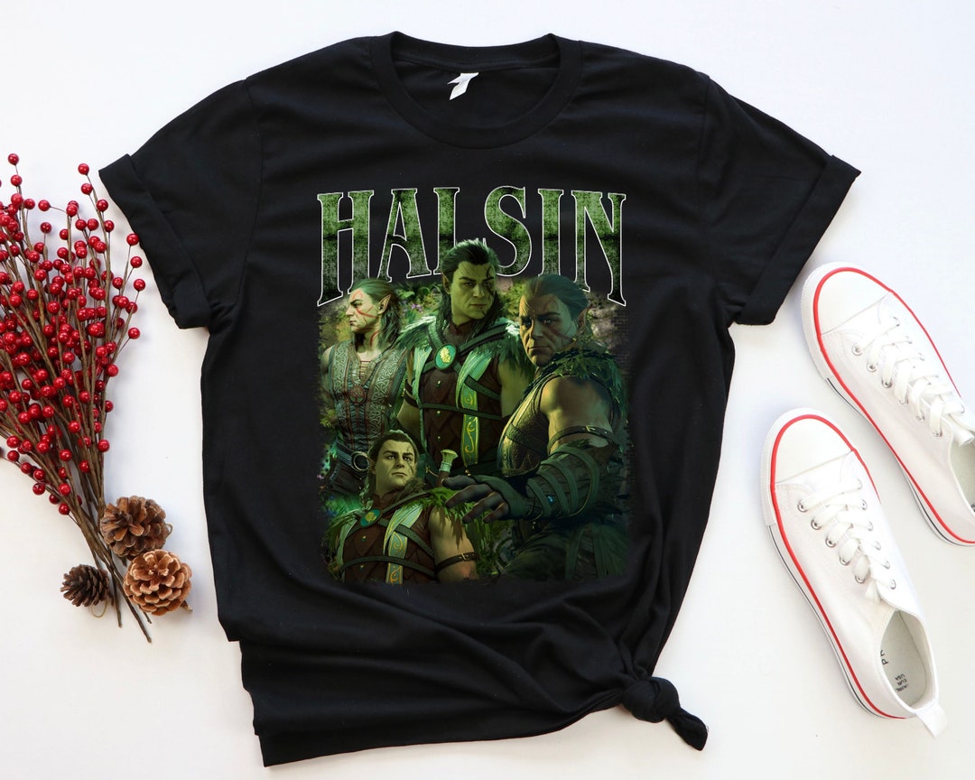 Streetwear Halsin Baldurs Gate 3 Vintage T-shirt, Halsin Shirt - Etsy