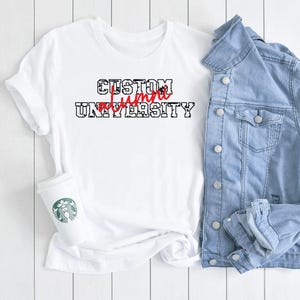 Custom University Alumni Group Tee Custom Alumni Shirt Custom College ...