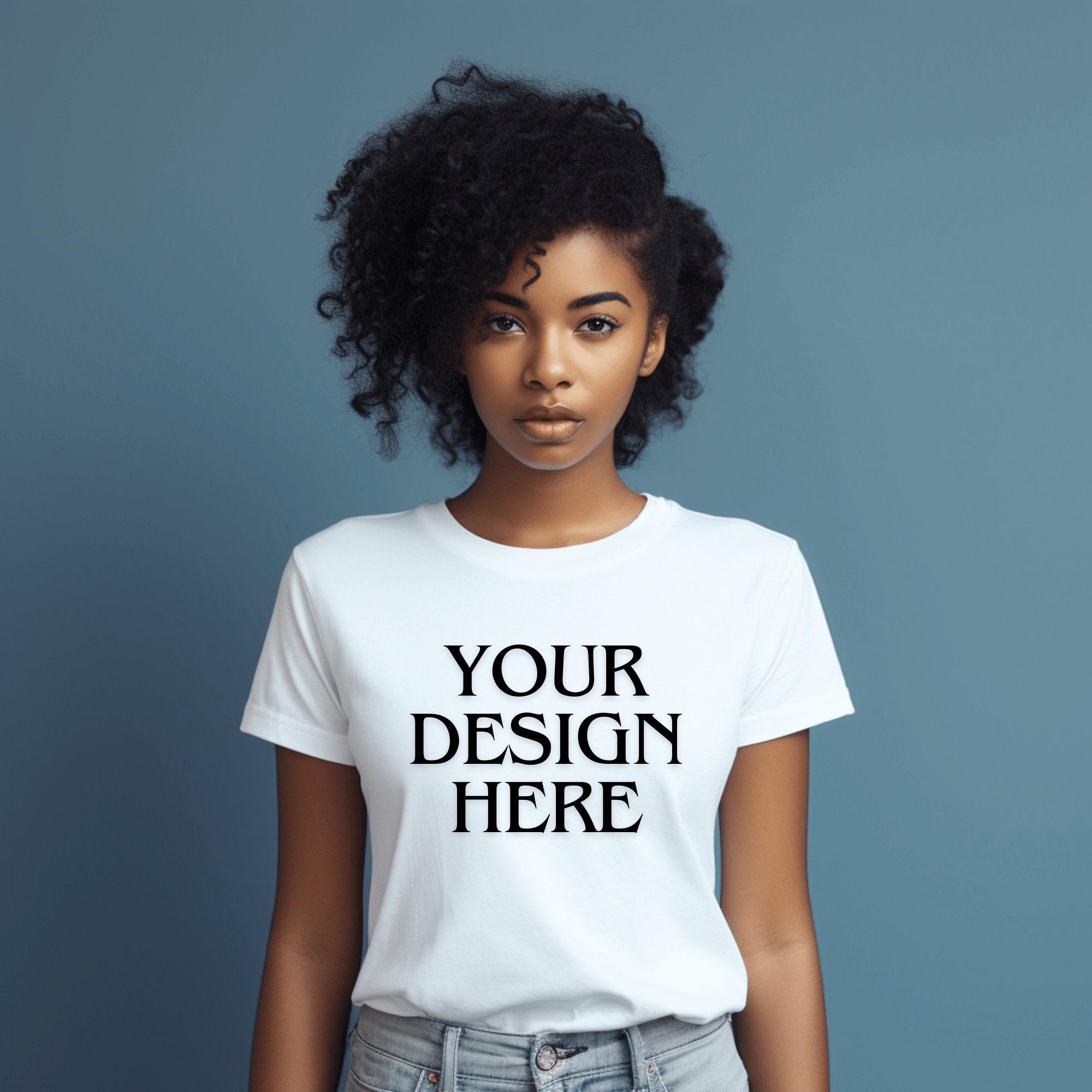 Woman Tshirt Mockup White Tshirt Mockup Blank Tshirt Mock up Shirt Mock ...