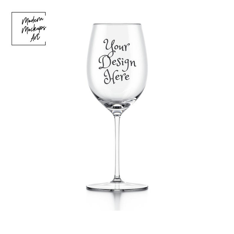 Wine Glass Mockup Champagne Glass Mockup Blank Cup Mock Ups Drinking ...