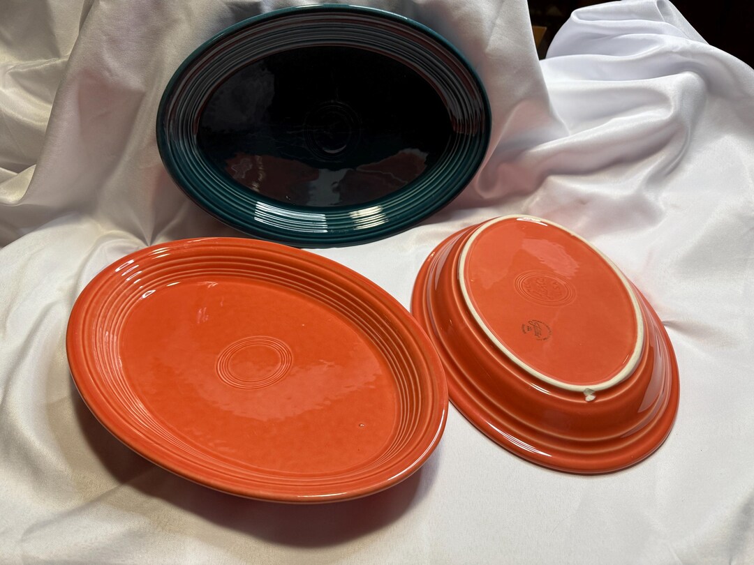 Fiestaware Platter Large 14” Oval - Pick a Color - Etsy