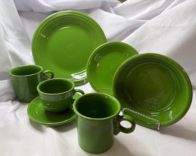 Vintage 1940s Original Yellow Fiesta Fiestaware Mug Cups | Bright Sunny ...