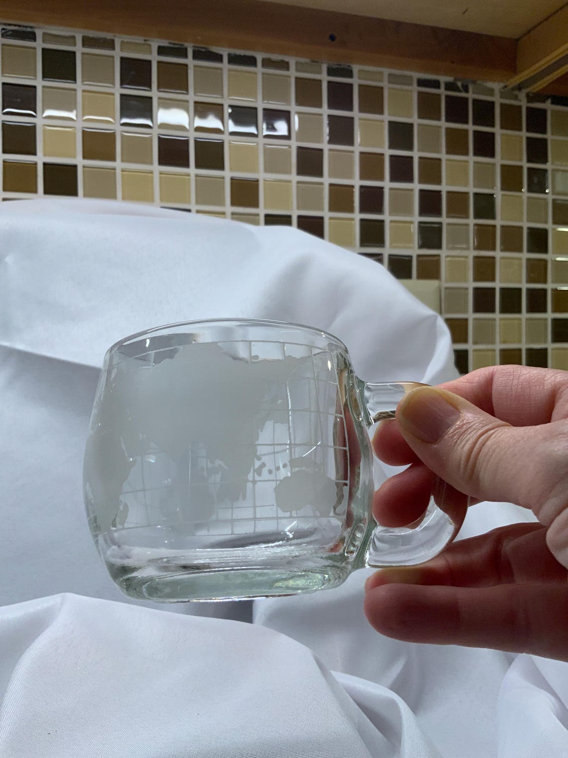 Nescafé Glass World Coffee Mug - Etsy