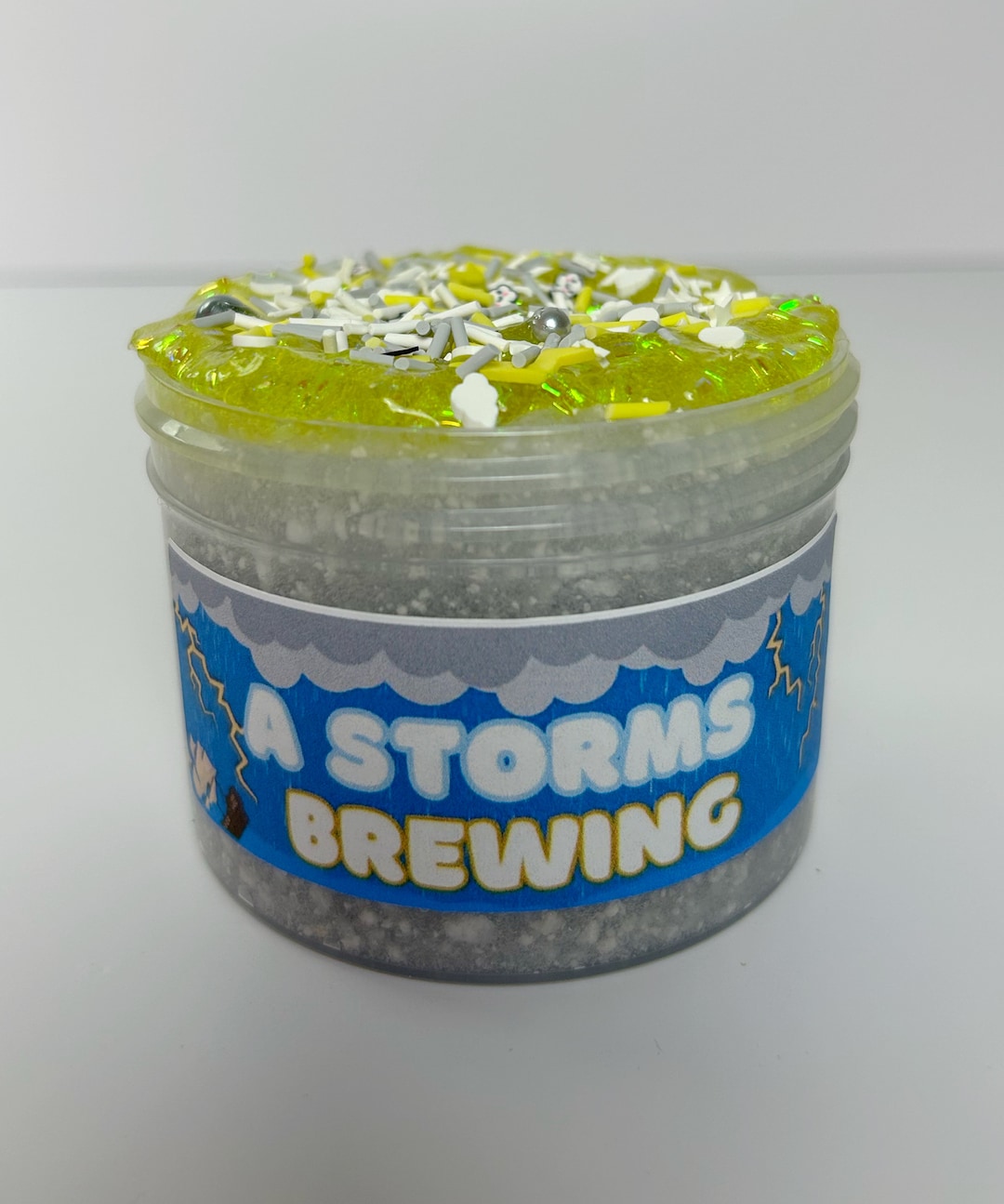 A Storms Brewing Slime, Crunchy Slime, Fluffy Butter Slime, Unique ...