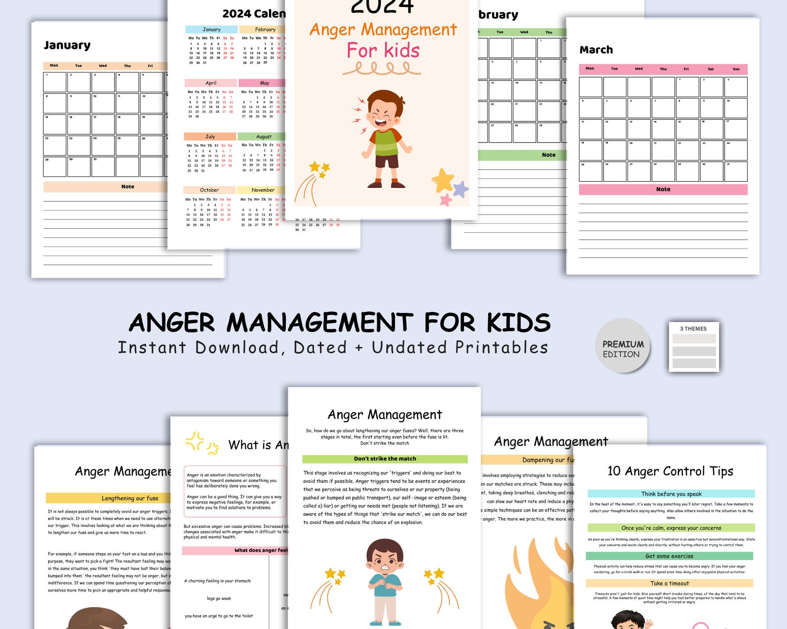Kids Anger Management Activities Book, Children's Emotions Workbook ...