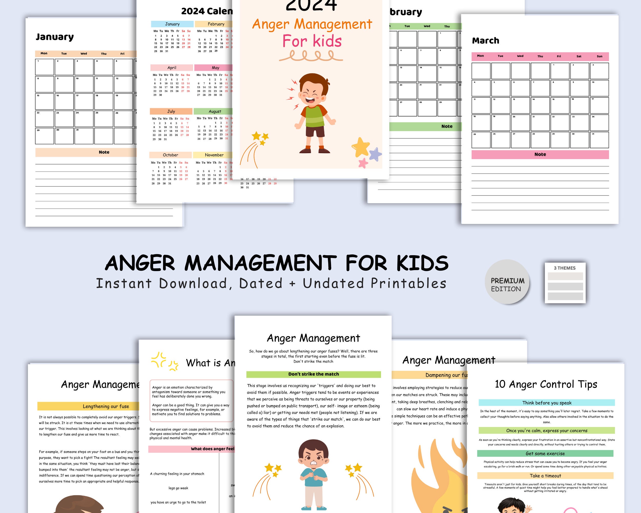 Kids Anger Management Activities Book, Children's Emotions Workbook ...