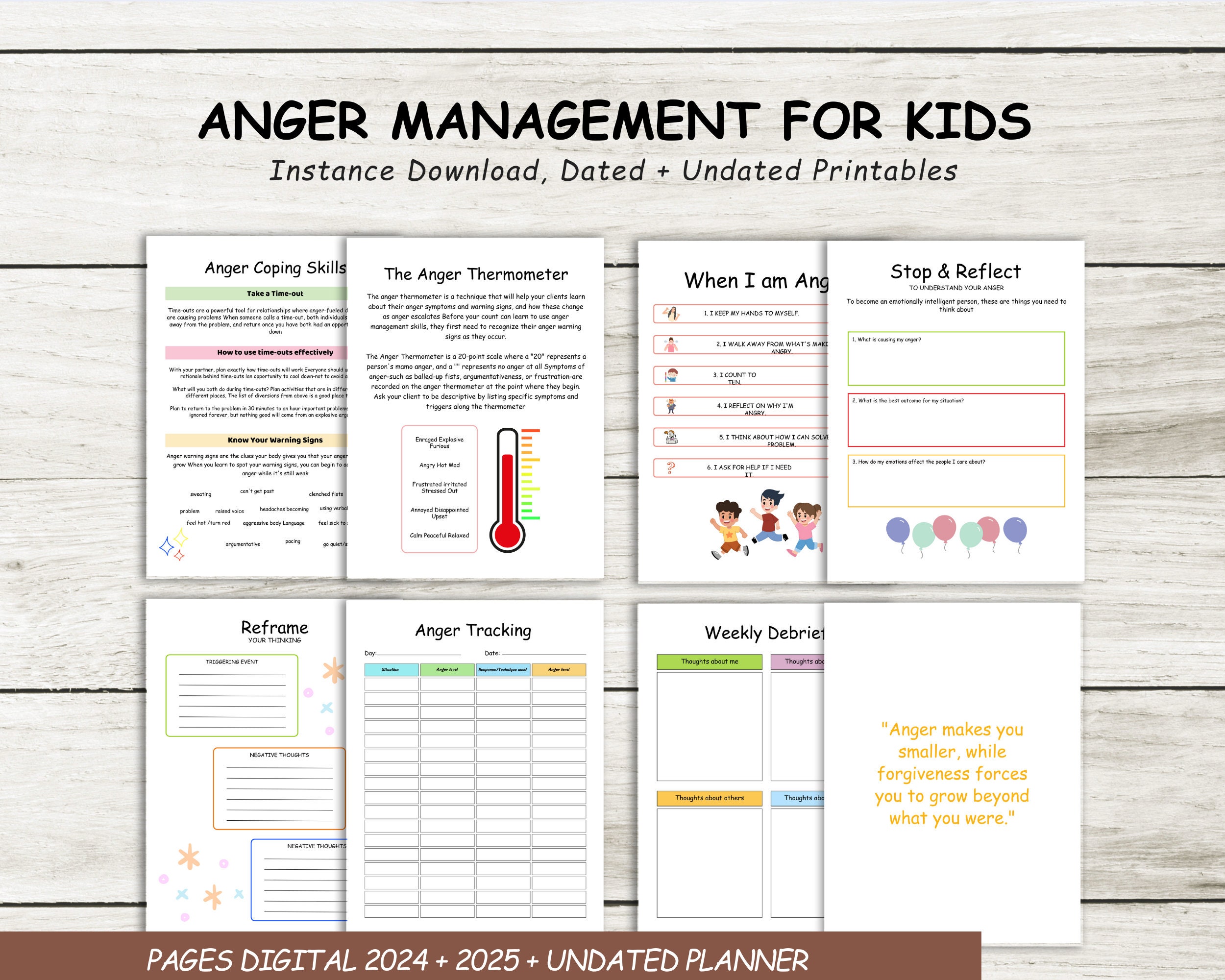 Kids Anger Management Activities Book, Children's Emotions Workbook ...