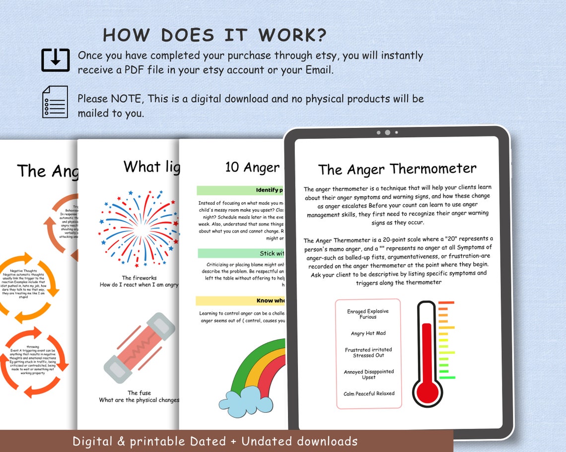 Kids Anger Management Activities Book, Children's Emotions Workbook ...