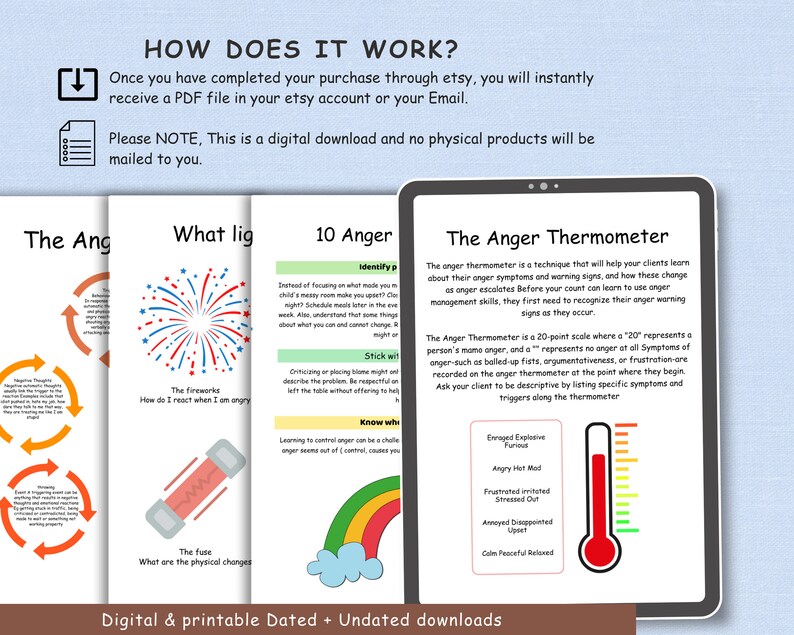 Kids Anger Management Activities Book, Children's Emotions Workbook ...
