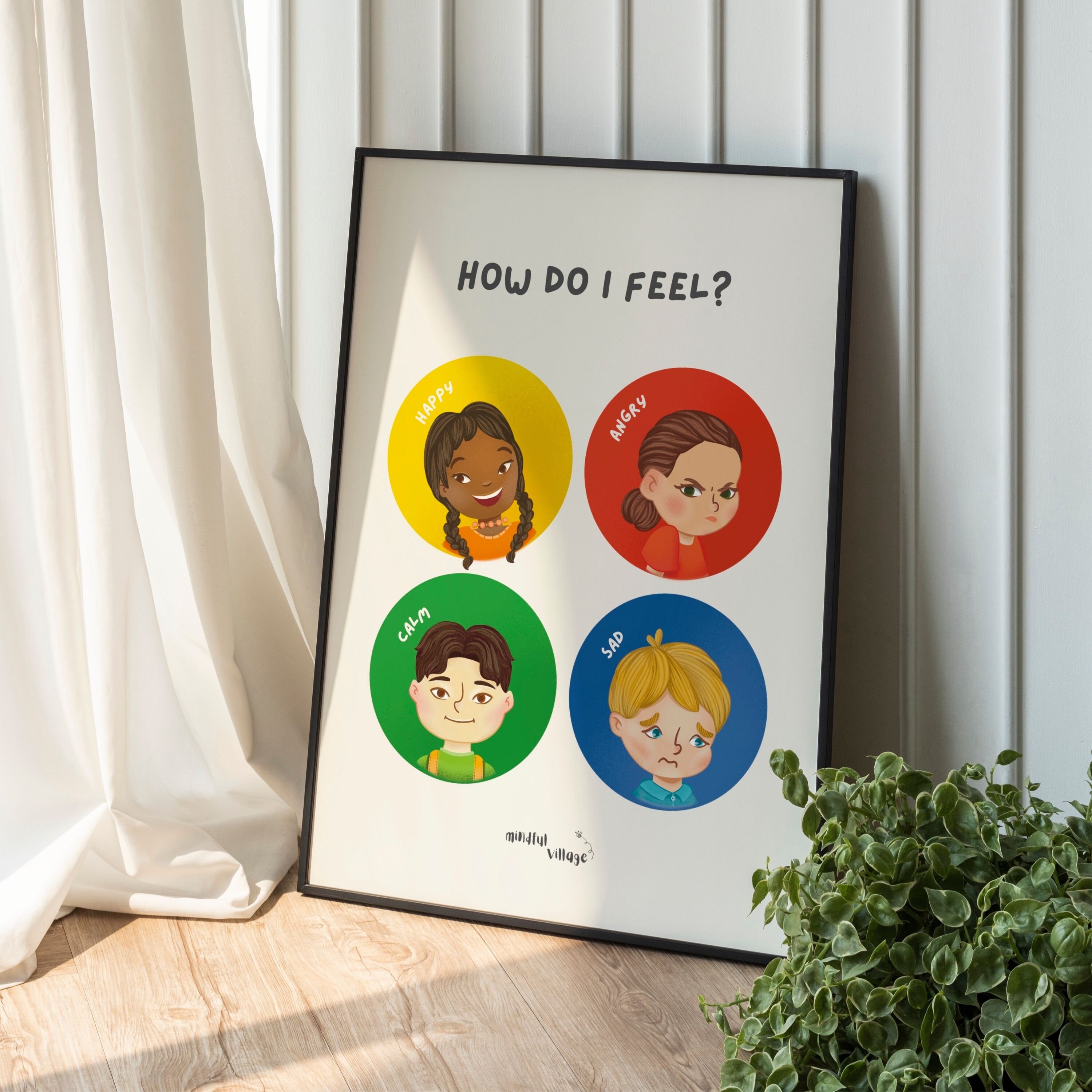 Colourful Emotions Poster for Kids 2 Mindful Village Building Emotional ...
