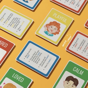 My Feelings Cards | Questions for Emotional Regulation | Mindful ...