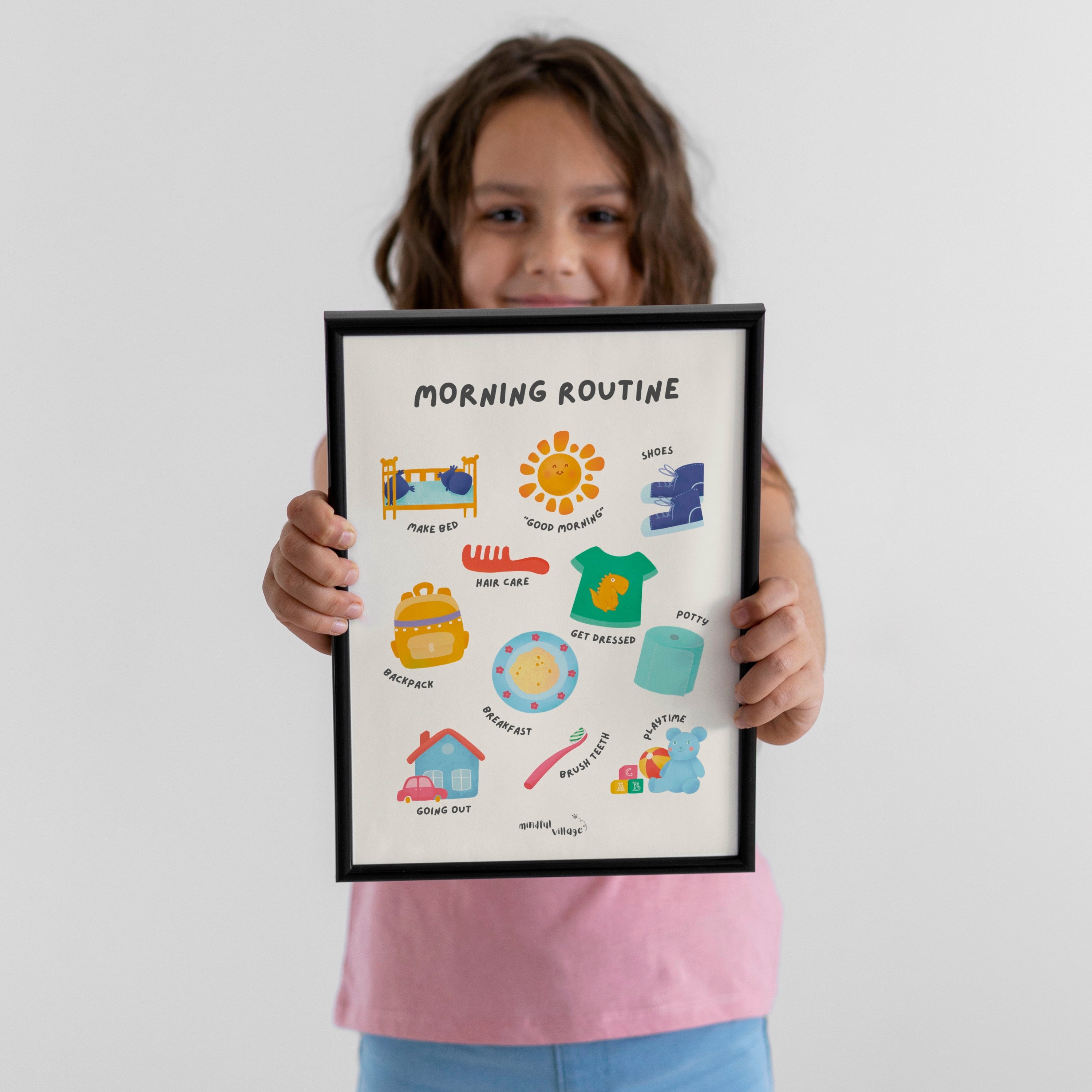 Montessori Morning Routine Poster for Toddlers - Etsy UK