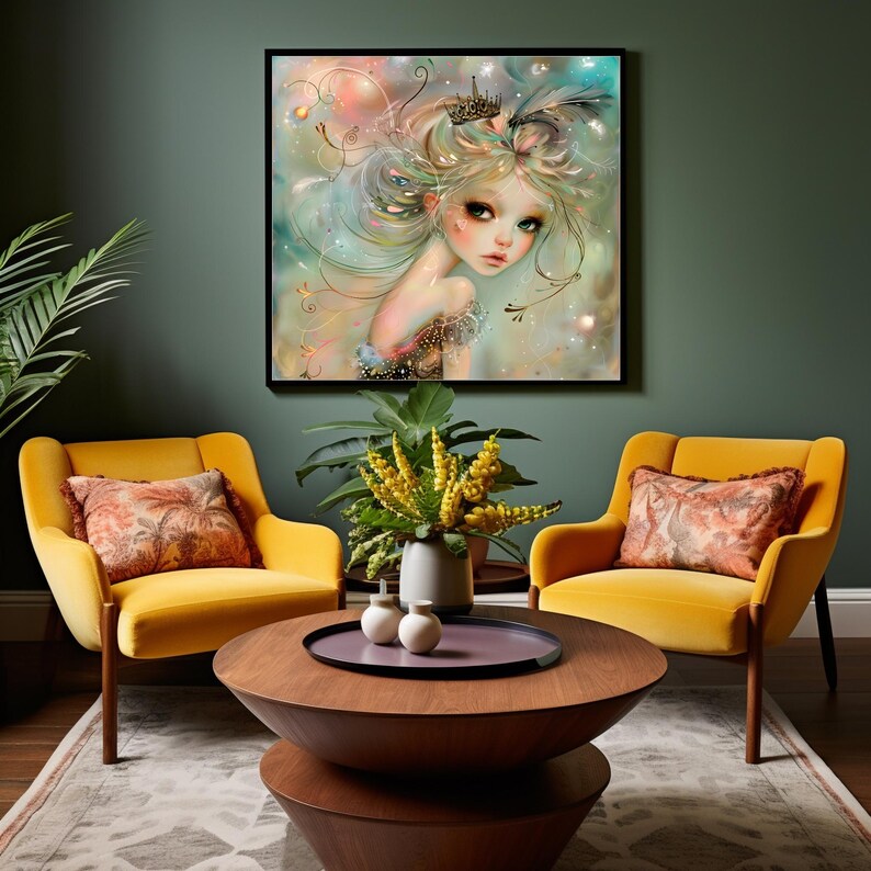 Celestial Whimsy Clipart Bundle Featuring Fantasy Creatures, Nature ...