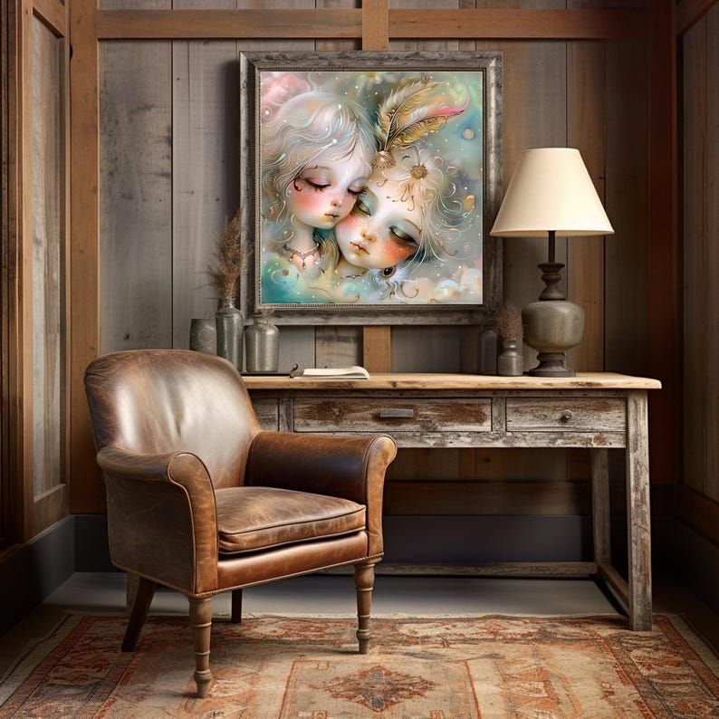 Celestial Whimsy Clipart Bundle Featuring Fantasy Creatures, Nature ...