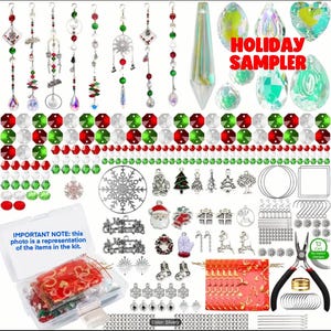 DIY Crystal Suncatcher Kit: Boho Window Hanging Craft Set - Etsy
