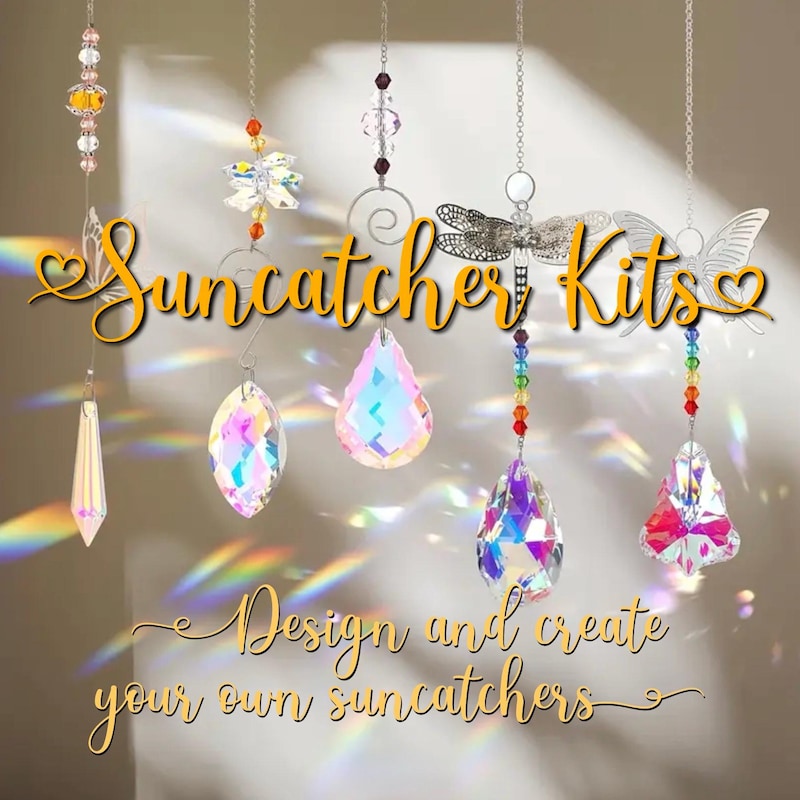 Suncatcher Diy Craft Kit - Etsy