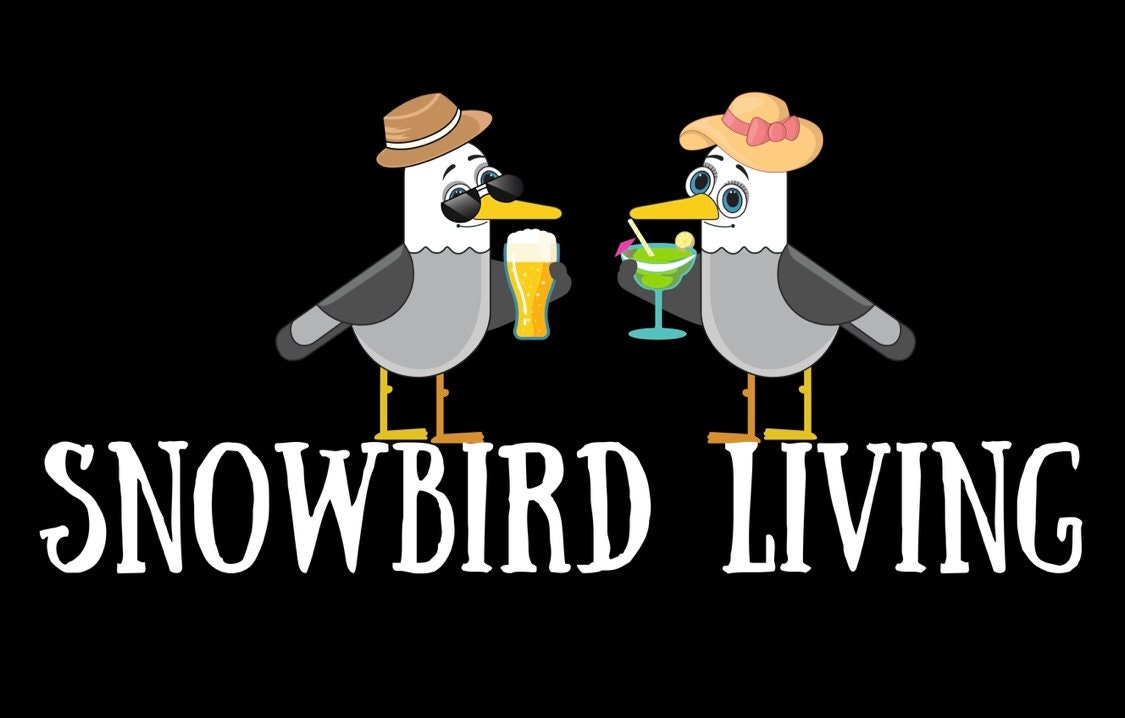 Window Sticker Decal Snowbird Living - Represent Your Lifestyle on Your ...