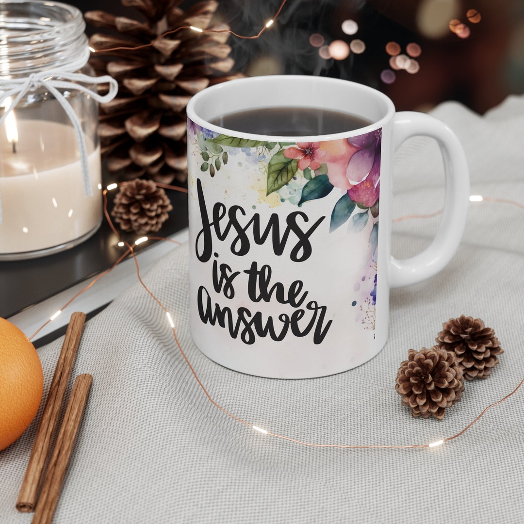 Faith Themed Coffee Mug Religious Coffee Cup Christian Mug Biblical ...