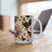 Vintage Themed Chicken Mug Botanical Victorian Style Mug Accent Mug ...